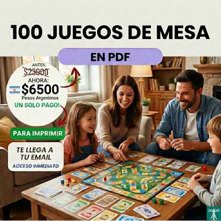 Mega Pack Juegos de Mesa Imprimibles PDF – Colección Completa ...